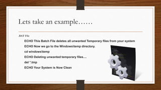 Batch programming and Viruses | PPTX