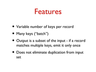 Batch Querying with Cascading | PPT