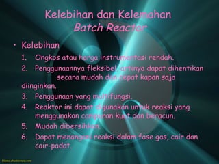 Batch reactor | PPT