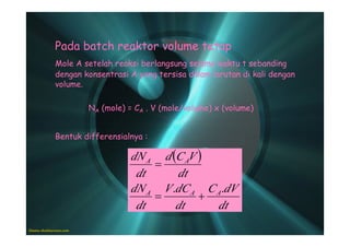 Batch Reactor | PDF