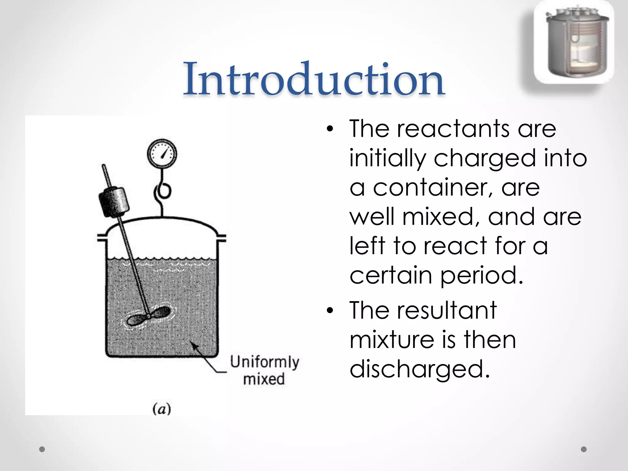 Batch Reactor | PPTX