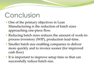 Batch Reduction - TI Ukrida (Julita) | PPT