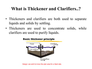 Batch sedimentation, clarifiers | PPTX