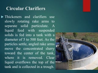 Batch sedimentation, clarifiers | PPTX