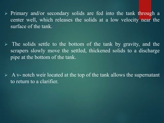 Batch sedimentation, clarifiers | PPTX
