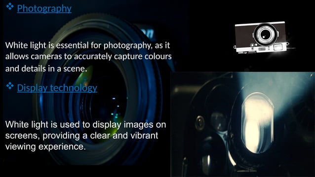 white light sources and laser sources, and their application in the ...