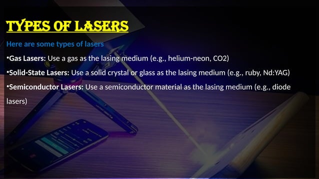 white light sources and laser sources, and their application in the ...