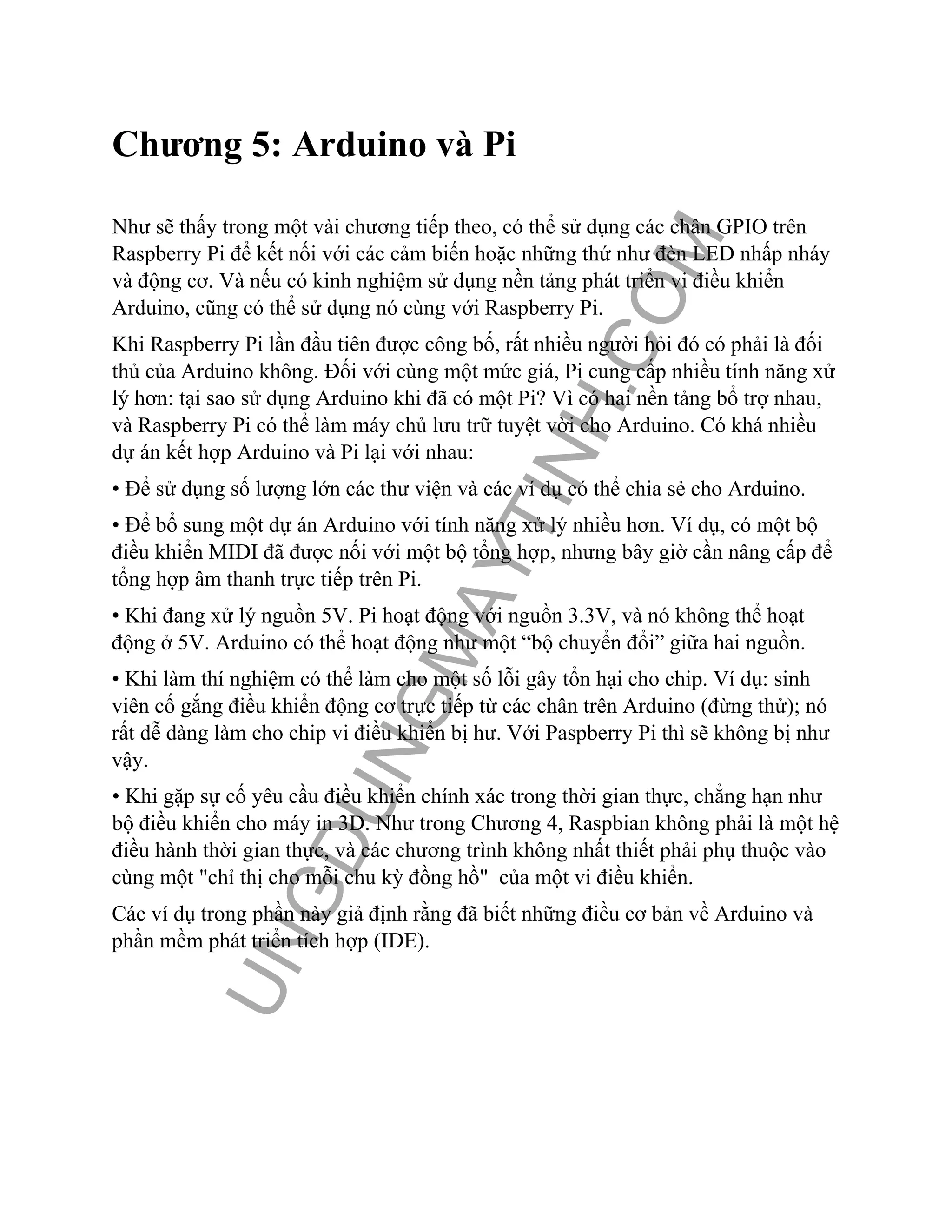 Bat dau voi Raspberry Pi (demo) | PDF