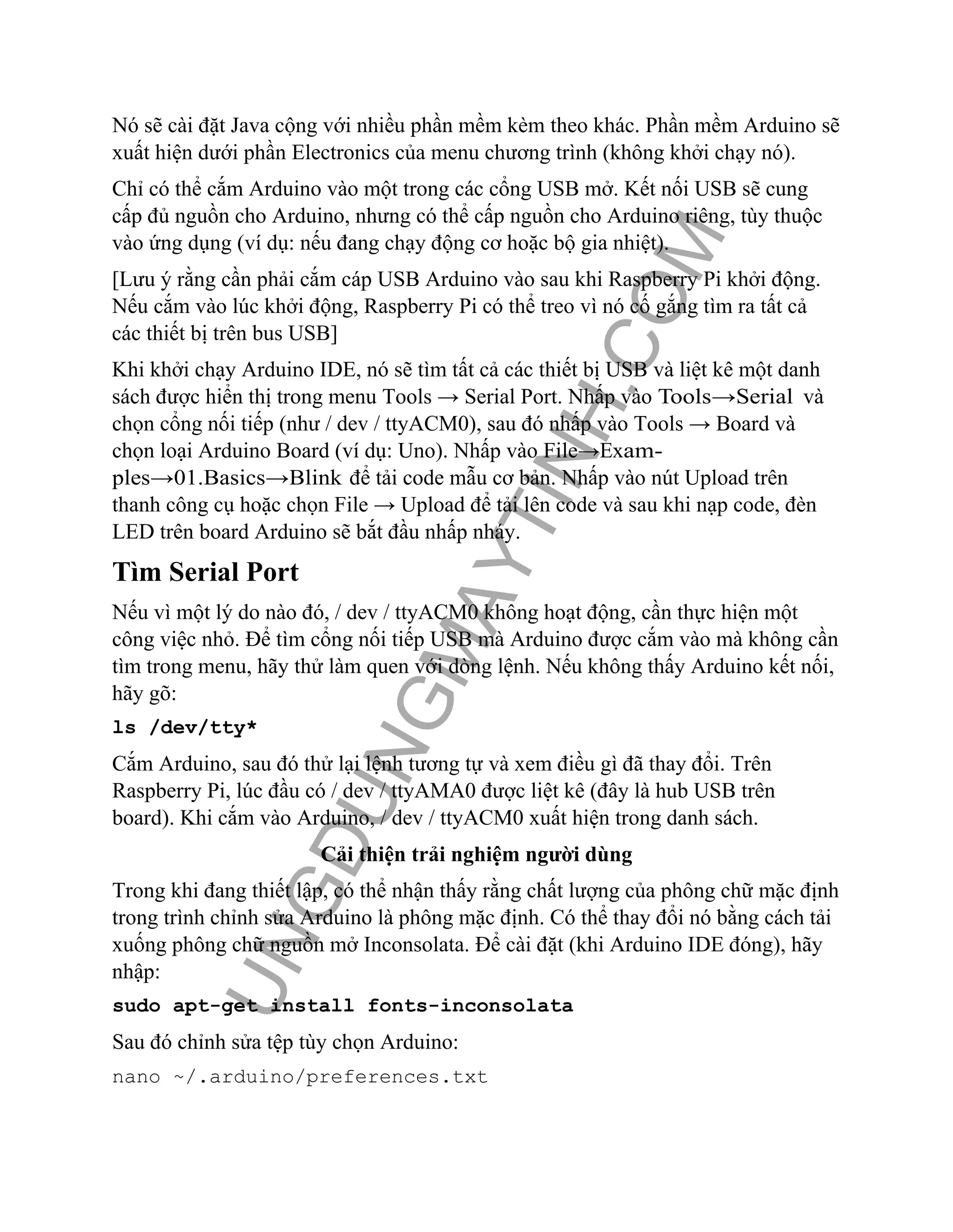 Bat dau voi Raspberry Pi (demo) | PDF