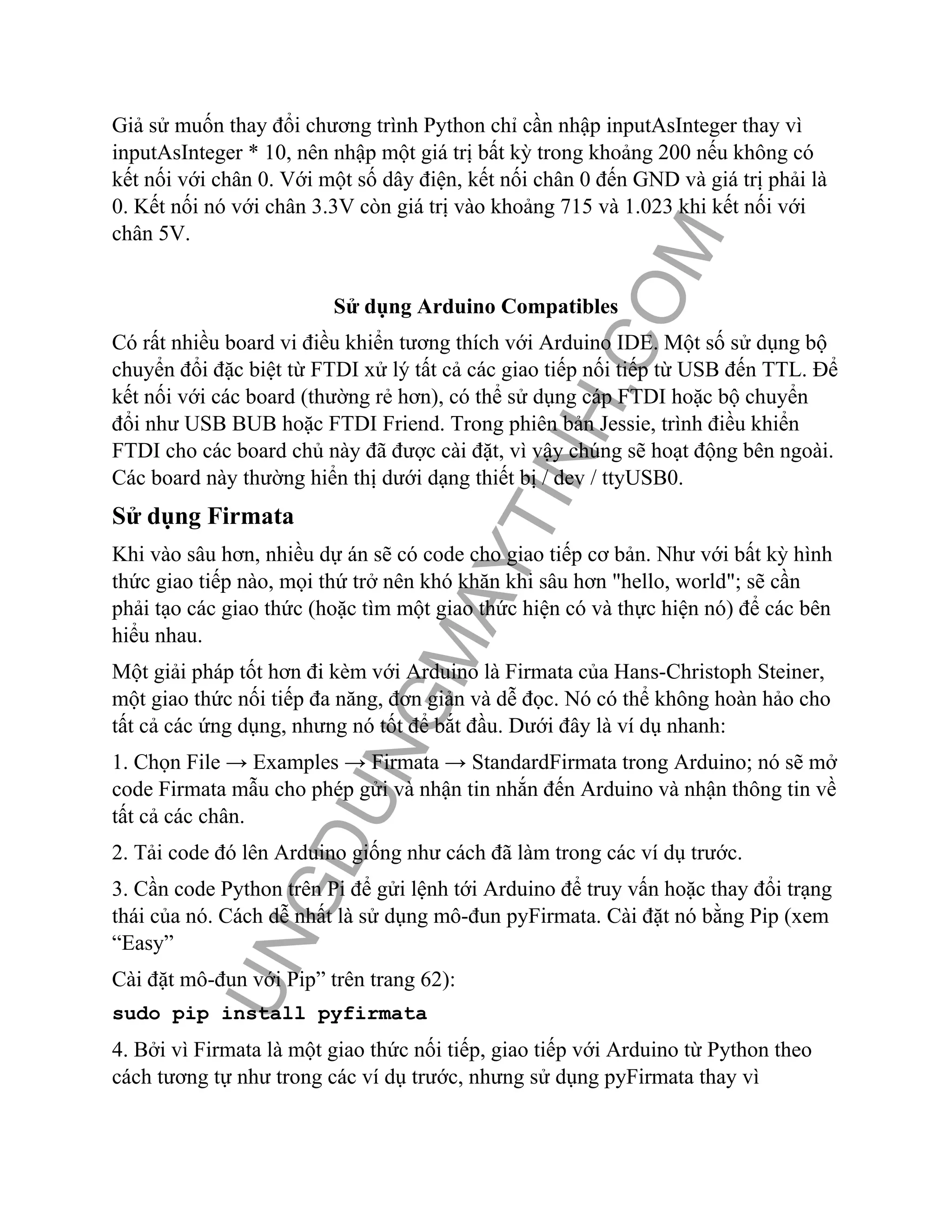 Bat dau voi Raspberry Pi (demo) | PDF