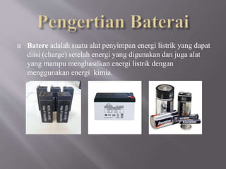 Baterai | PPTX