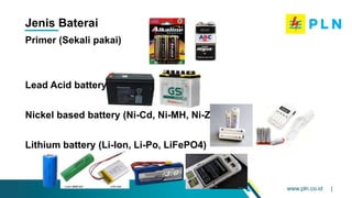 knowledge sharing baterai sebagai penyimpan energi | PPT