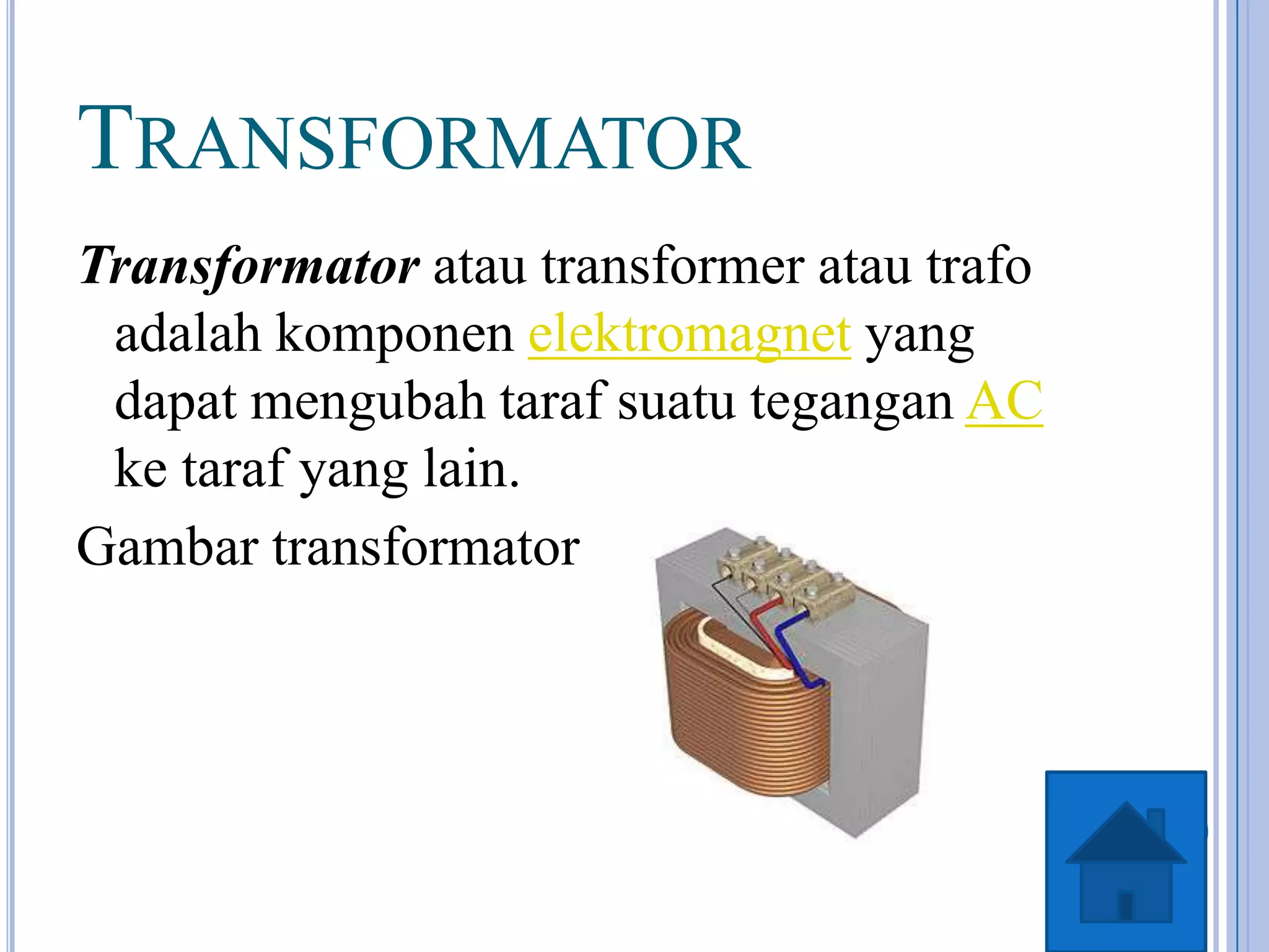 Baterai kering dan transformator | PPTX