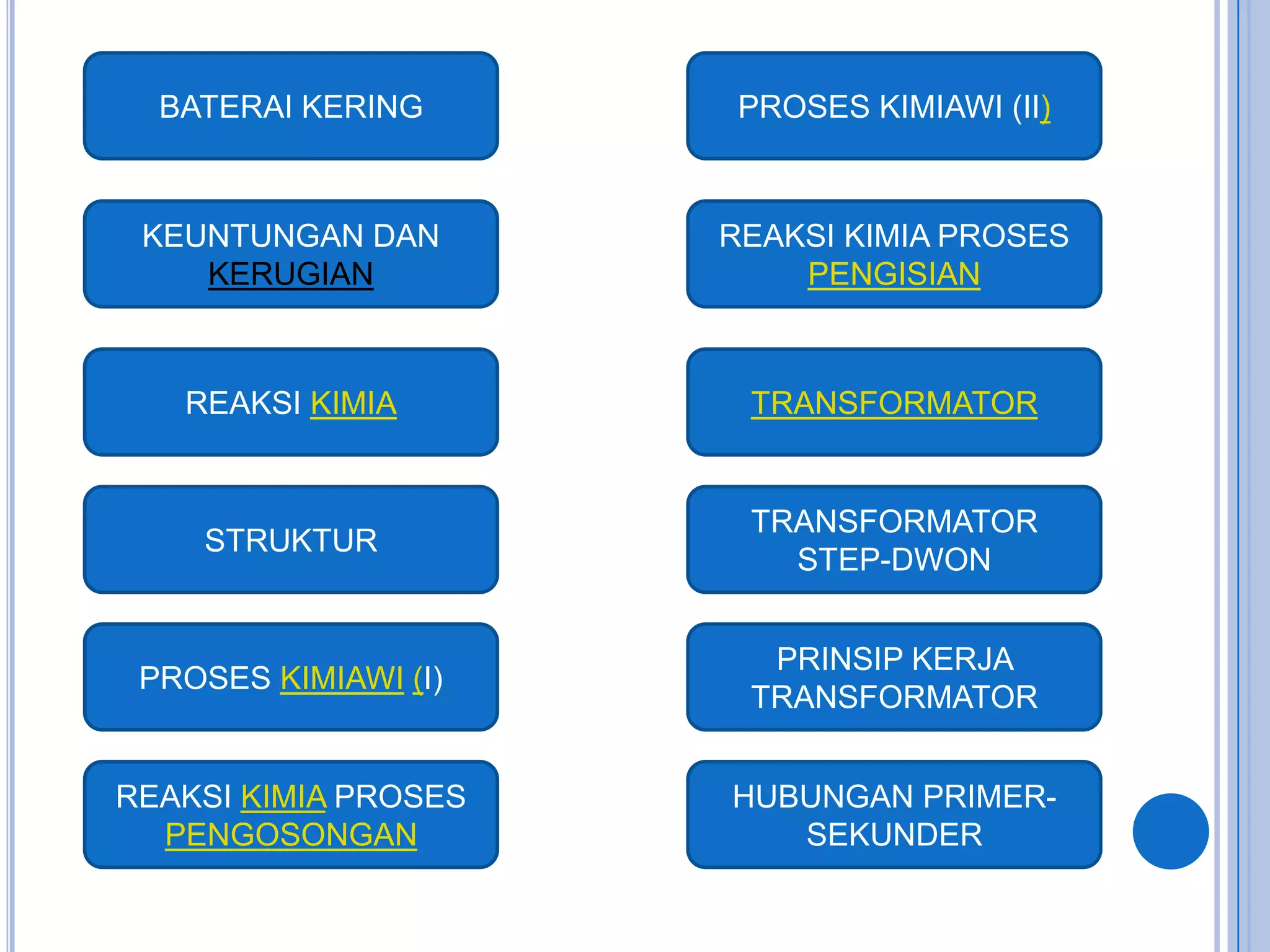 Baterai kering dan transformator | PPTX