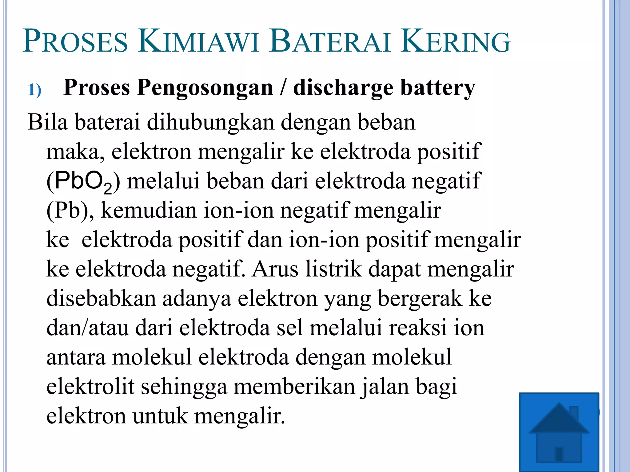 Baterai kering dan transformator | PPTX