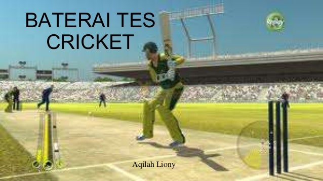 Baterai tes Olahraga cricket
