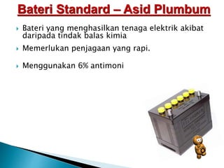 Bateri present | PPTX