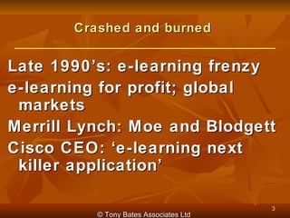 Why e-learning has failed - and why it will succeed | PPT