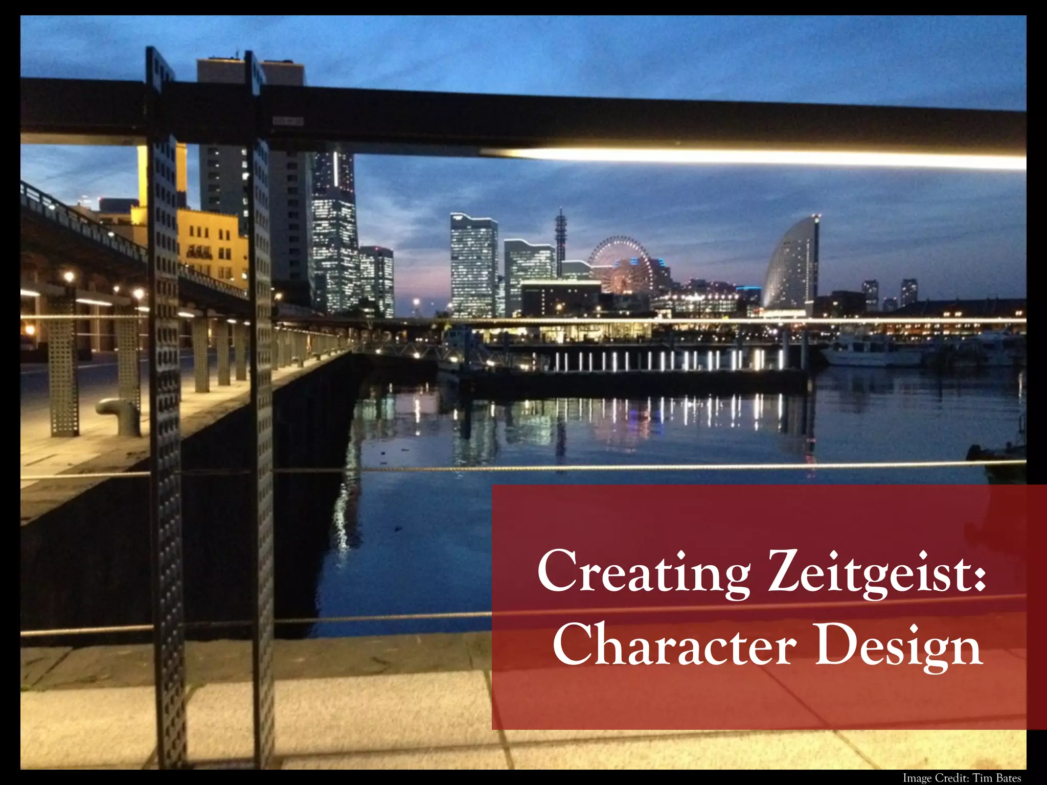 Professional Persona Project- Creating Zeitgeist: Character Design | PPT