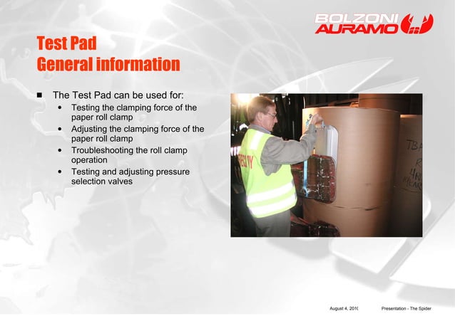 Measuring Clamping Force with the BA Test Pad | PPS