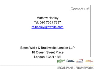 Presentation on Brand Protection from Bates, Wells and Braithwaite | PPTX