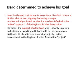 Great Minds in Regional Science: Peter Hall | PPTX