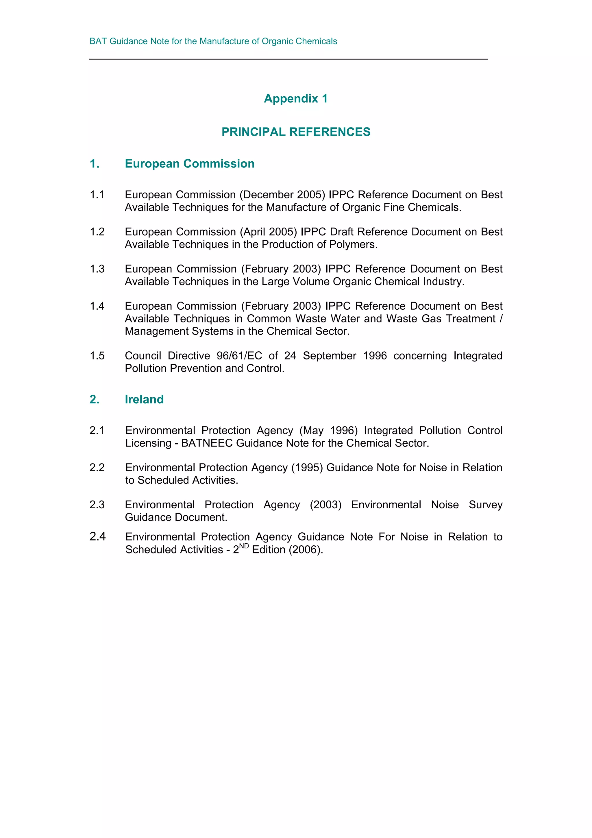 Bat guidance note on best available techniques for pharmaceutical | PDF