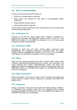 Bat guidance note on best available techniques for pharmaceutical | PDF