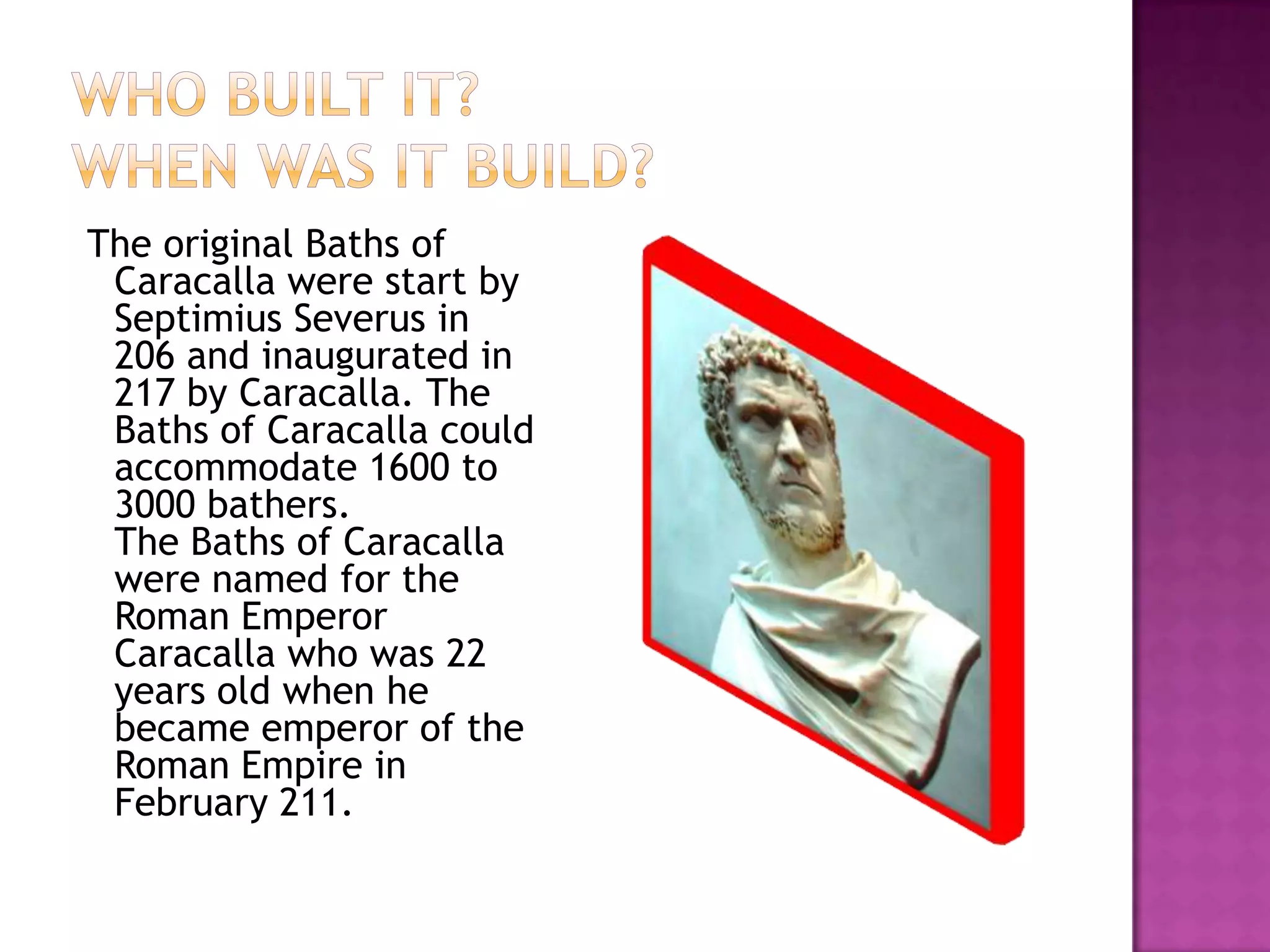 The Roman Baths | PPTX