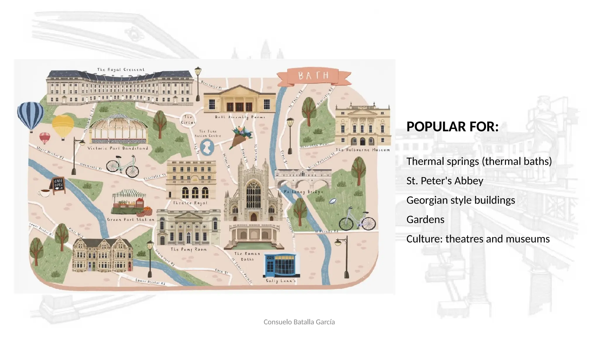 Bath, UNESCO World Heritage Site. Monuments and Gardens | PPT
