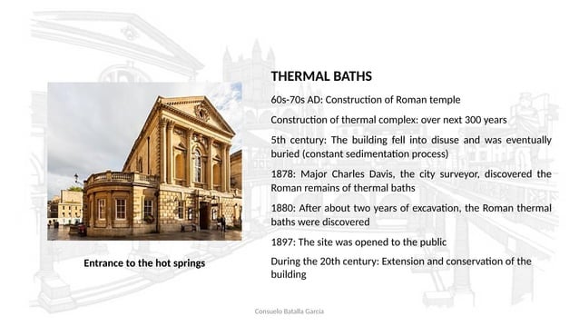 Bath, UNESCO World Heritage Site. Monuments and Gardens | PPT