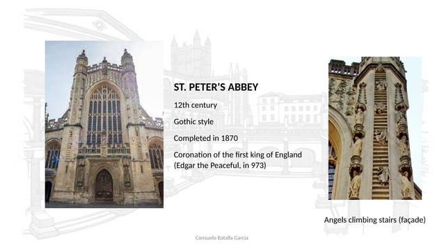Bath, UNESCO World Heritage Site. Monuments and Gardens | PPT