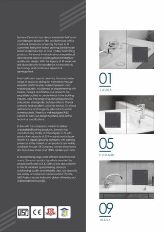 Premium Bathroom fittings | Somany | PDF