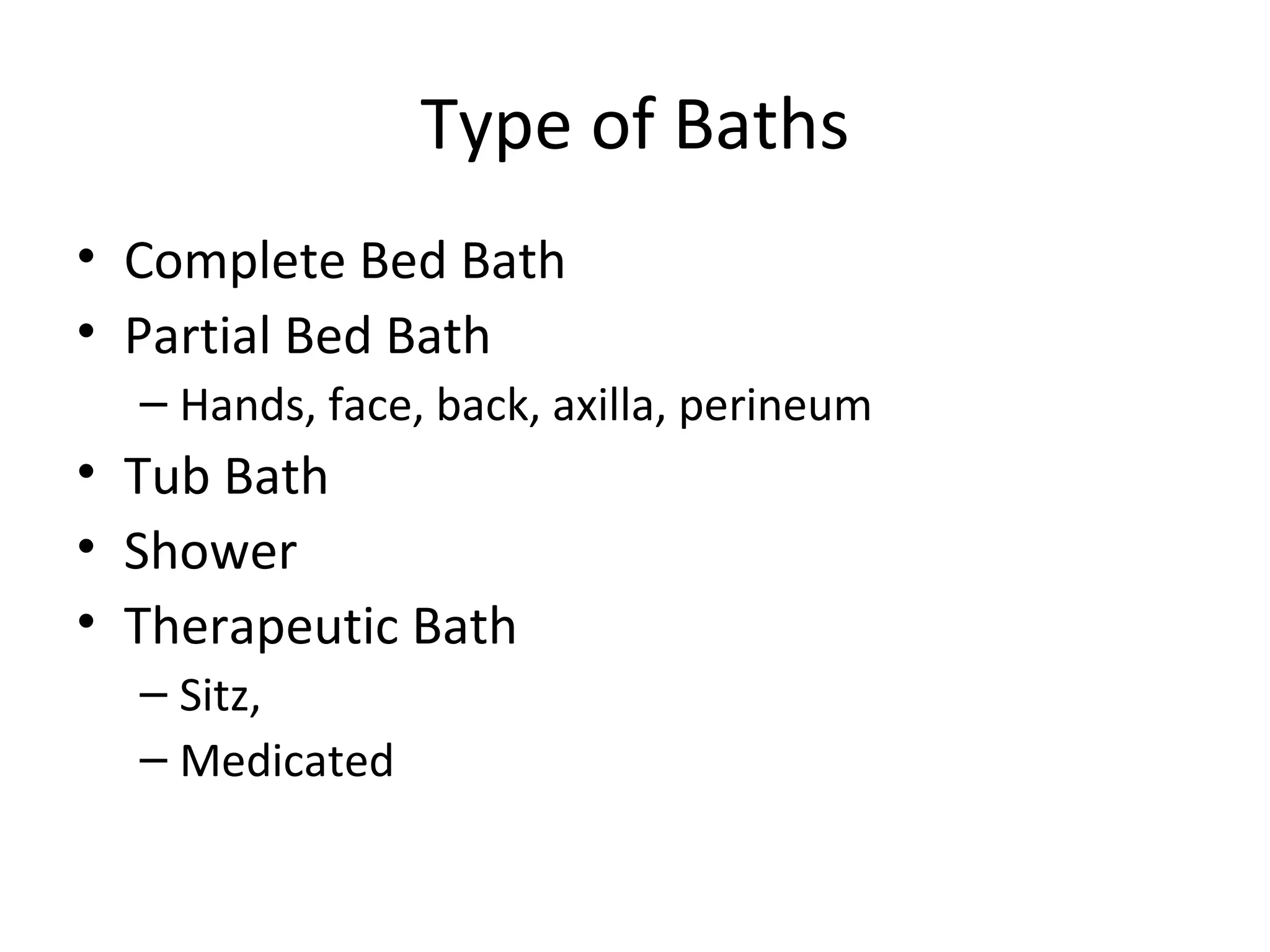 Bathing And Skin Care | PPT