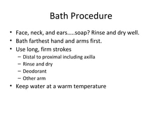 Bathing And Skin Care | PPT
