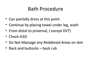 Bathing And Skin Care | PPT