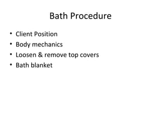 Bathing And Skin Care | PPT