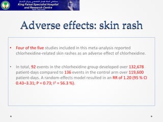 Bathing of critically ill patients with chlorhexidine decreases ...