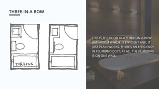 BATHROOM - LAYOUTS AND STYLES | PDF