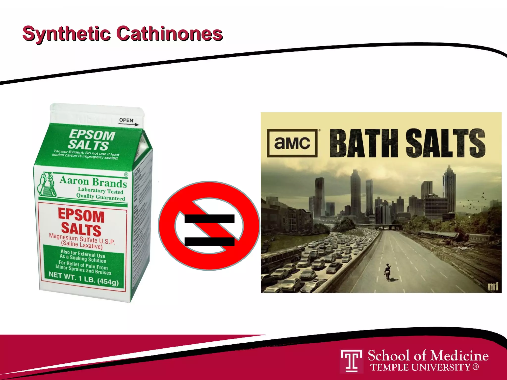 Synthetic Cathinone Drugs of Abuse Undergraduate Lecture | PPT