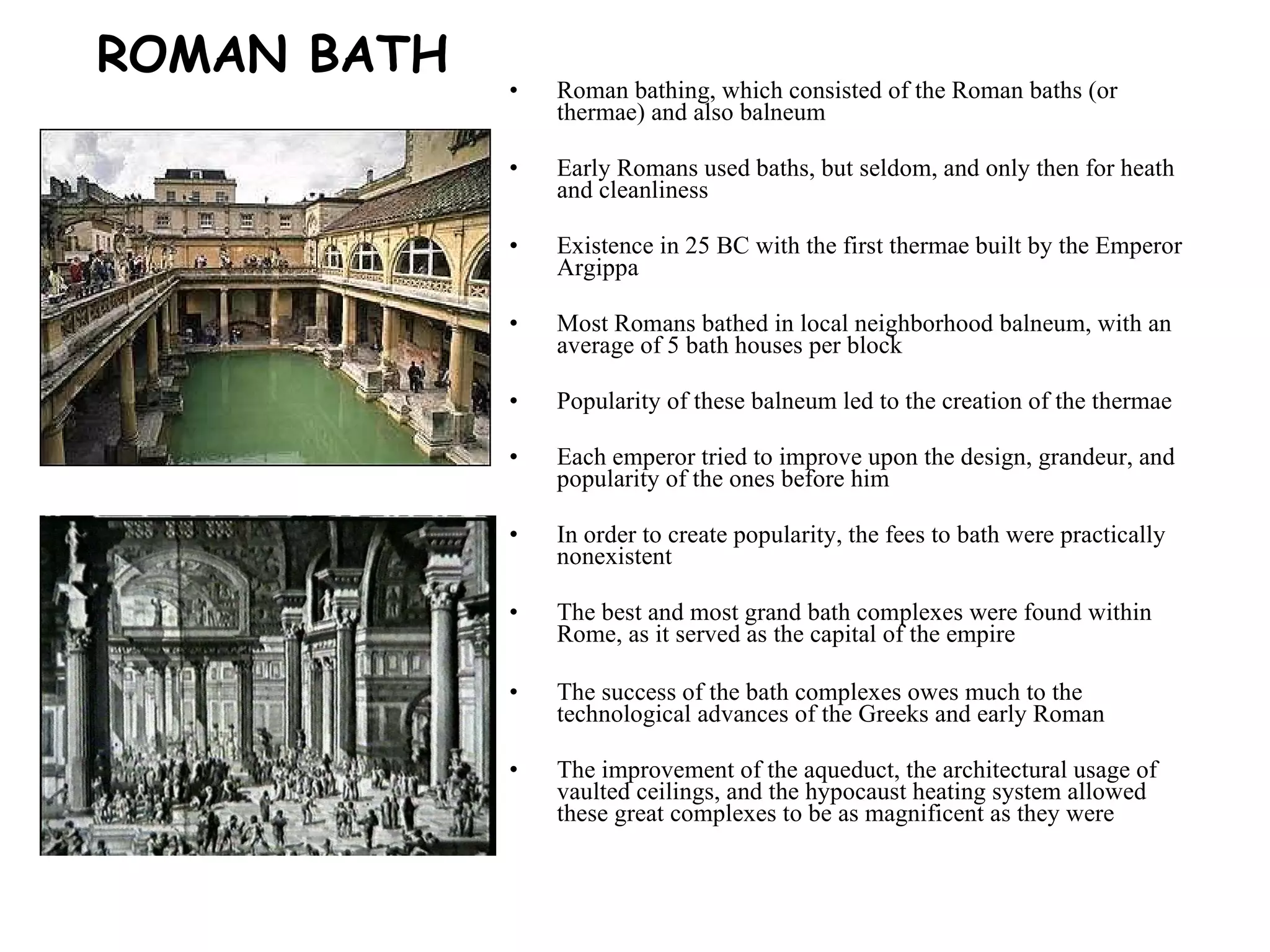 Baths of caracalla | PPT