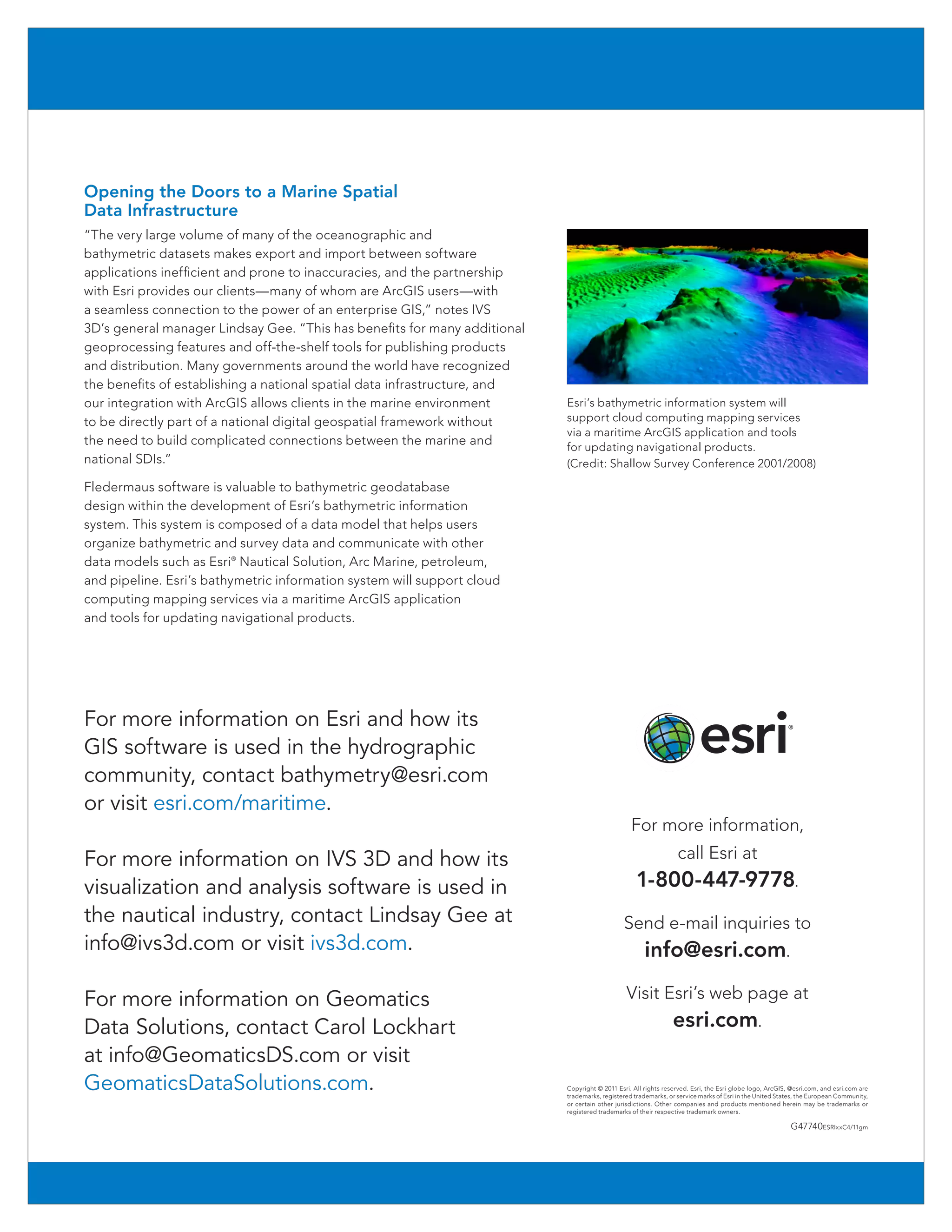 Bathymetric Data Management Pdf 3 D Graphics Computer Software And Applications
