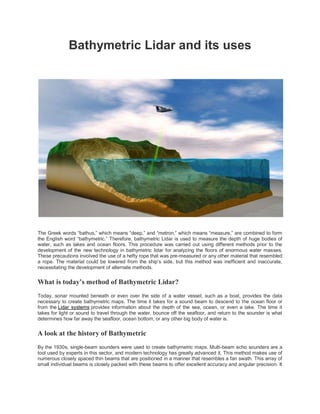 Bathymetric Lidar and its uses.pdf
