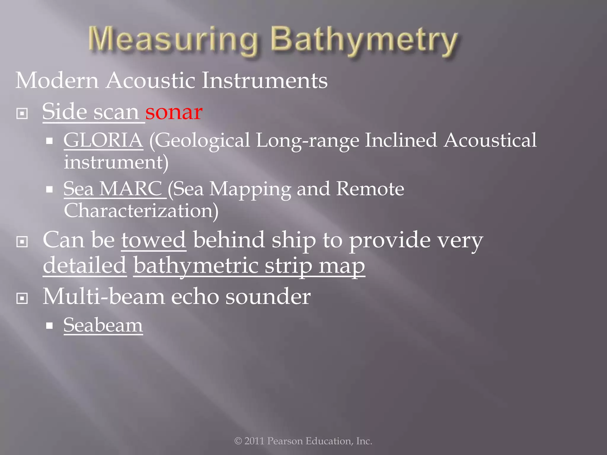 Bathymetry | PPTX