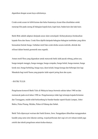 Batik | DOCX