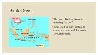 Batik | PPTX