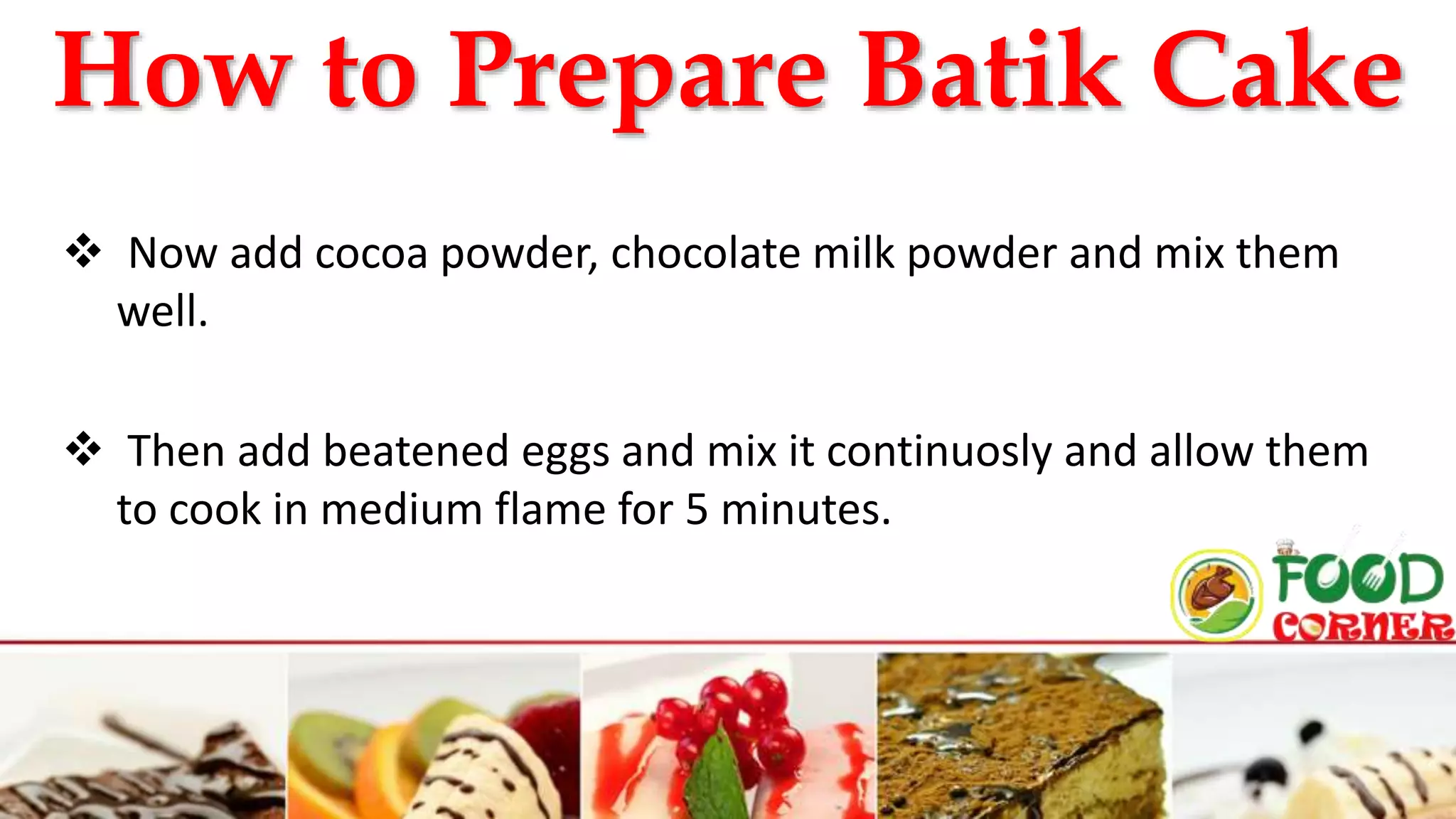 Batik cake | How to prepare Batik cake | |How to prepare cake | Batik ...