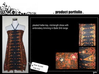 Batik Range Portfolio | PPT