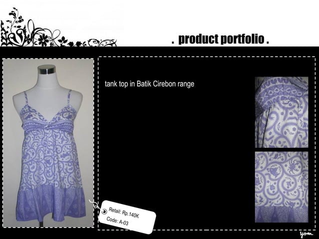 Batik Range Portfolio | PPT