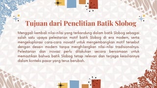 Proyek Penguatan Profil Pelajar Pancasila Keanekaragaman Hayati, Batik ...